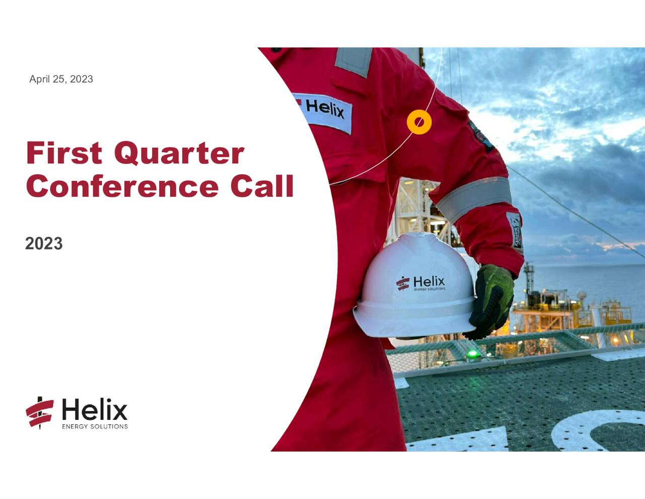 Helix Energy Solutions Group, Inc. 2023 Q1 - Results - Earnings Call ...