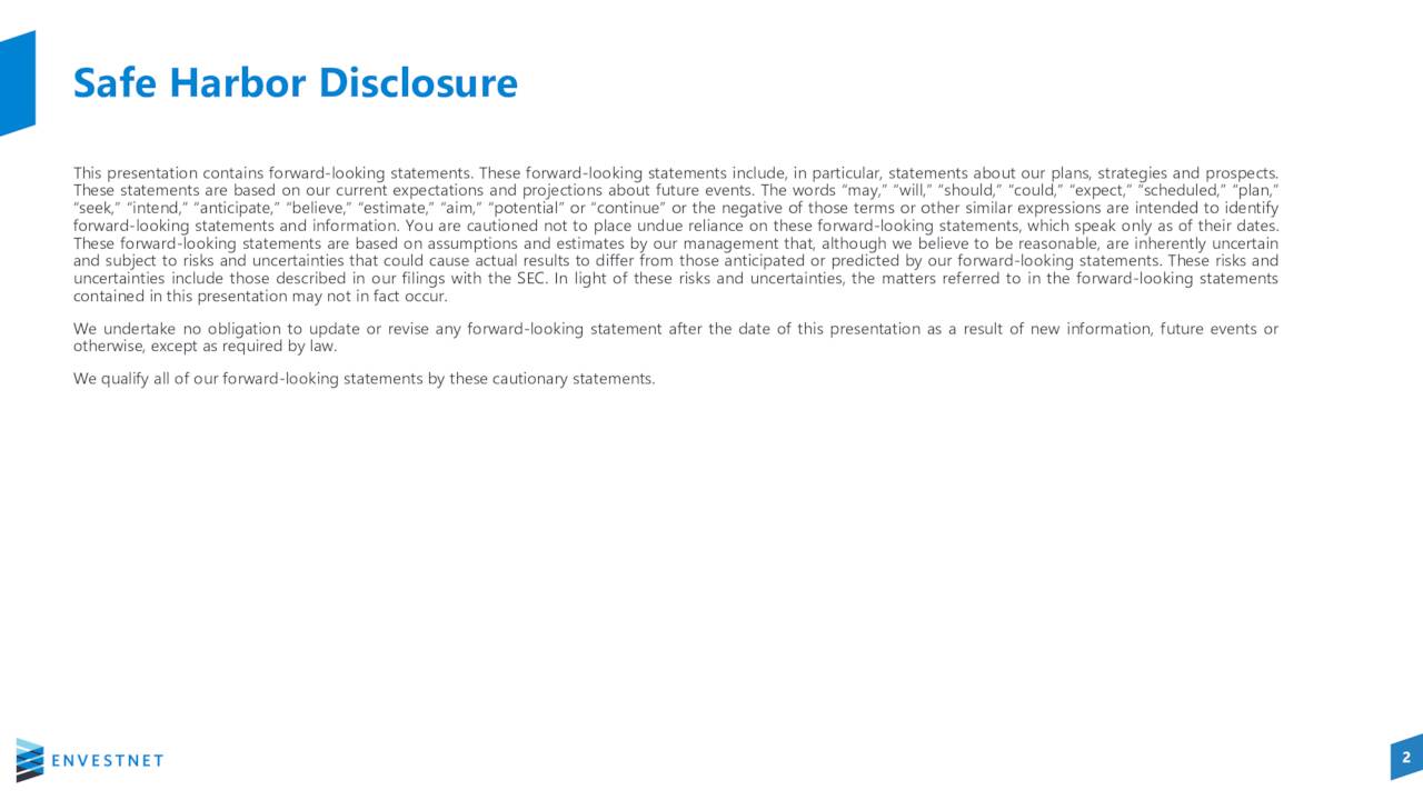 Envestnet, Inc. 2022 Q1 - Results - Earnings Call Presentation (NYSE:ENV-DEFUNCT-16298 ...