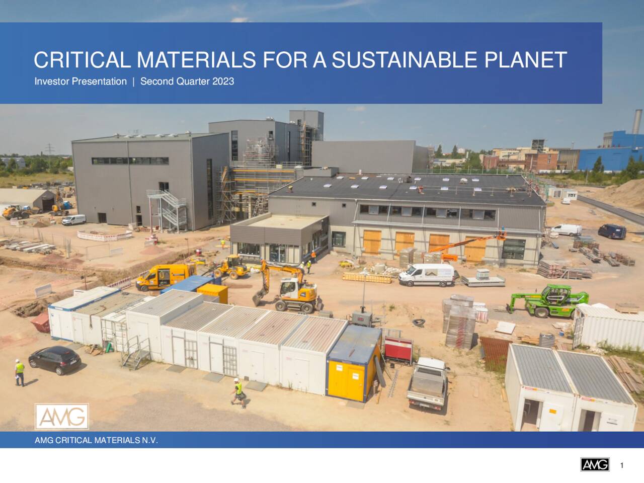 AMG Critical Materials N.V. 2023 Q2 - Results - Earnings Call ...
