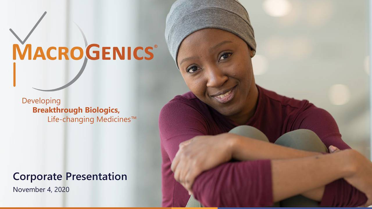 MacroGenics, Inc. 2020 Q3 - Results - Earnings Call Presentation ...