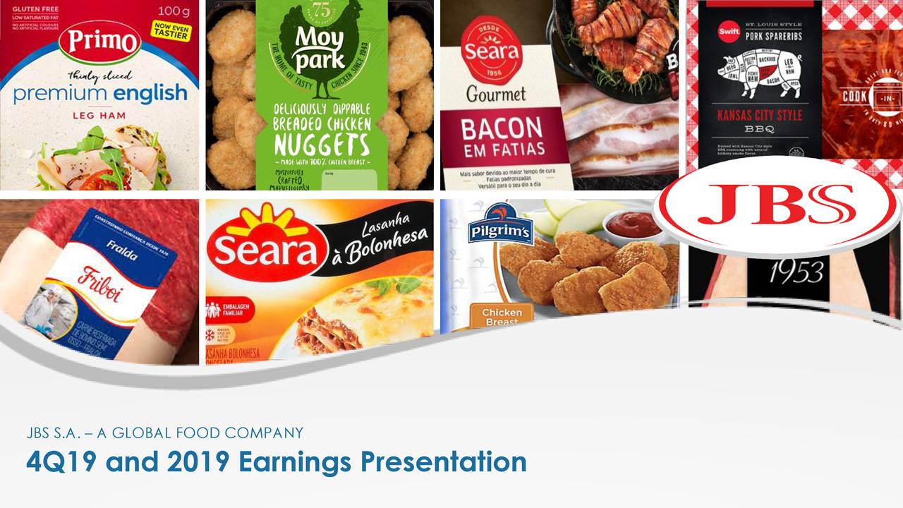 JBS S.A. 2019 Q4 - Results - Earnings Call Presentation (OTCMKTS:JBSAY ...