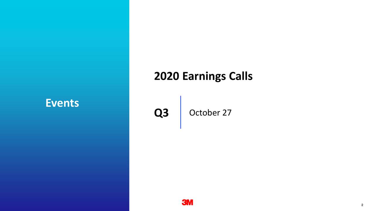 3M Company 2020 Q2 - Results - Earnings Call Presentation (NYSE:MMM) | Seeking Alpha