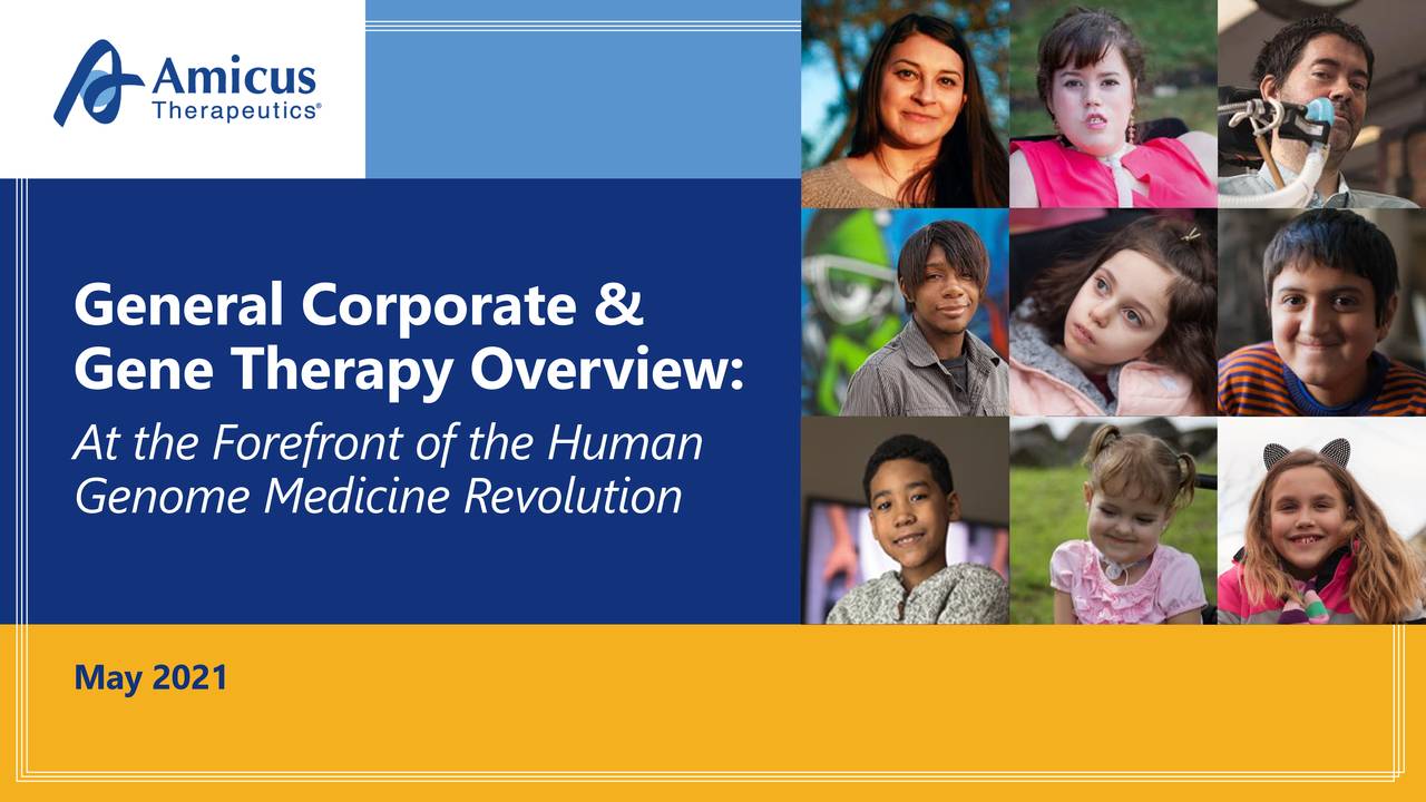 Amicus Therapeutics (FOLD) Investor Presentation - Slideshow (NASDAQ ...