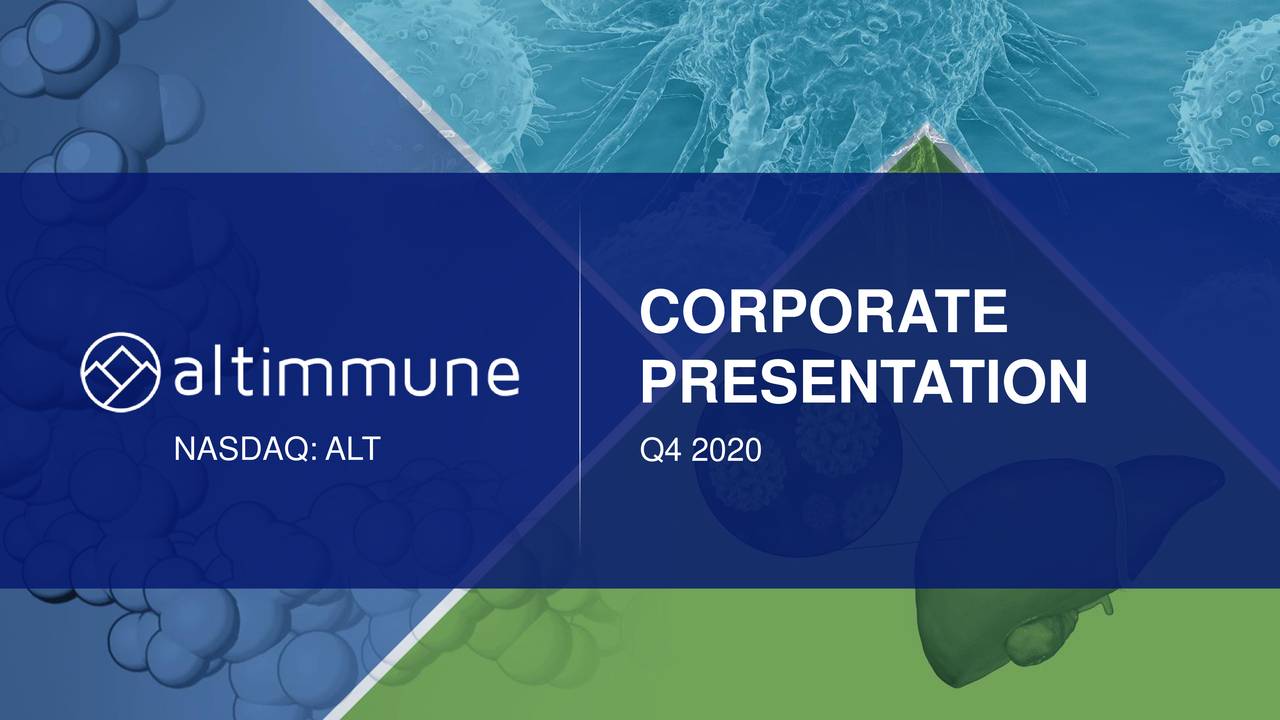 Altimmune (ALT) Investor Presentation - Slideshow (NASDAQ:ALT ...