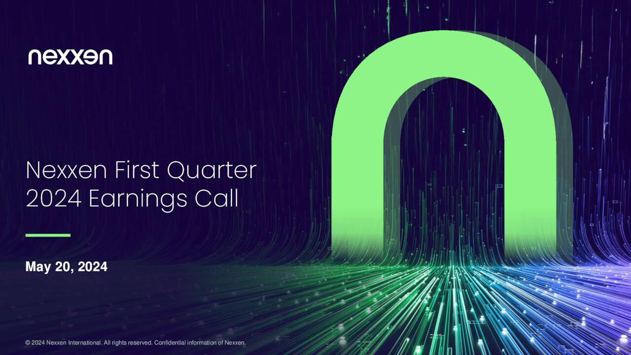 Nexxen International Ltd. 2024 Q1 - Results - Earnings Call Presentation (NASDAQ:NEXN-DEFUNCT ...