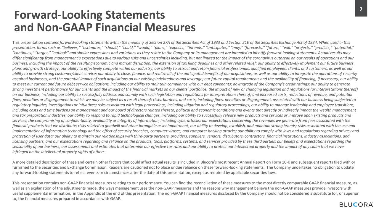 Blucora, Inc. 2020 Q2 - Results - Earnings Call Presentation (NASDAQ:AVTA-DEFUNCT-566) | Seeking ...