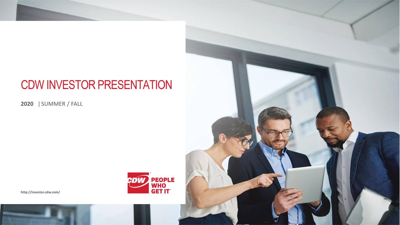 CDW Corporation 2020 Q2 - Results - Earnings Call Presentation (NASDAQ ...
