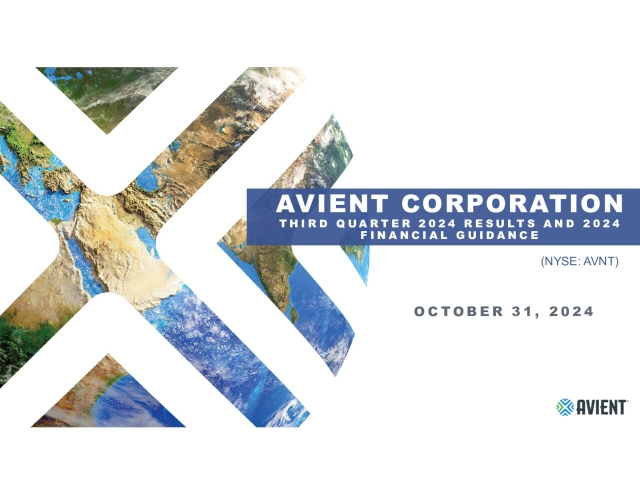 Avient Corporation 2024 Q3 - Results - Earnings Call Presentation (NYSE ...