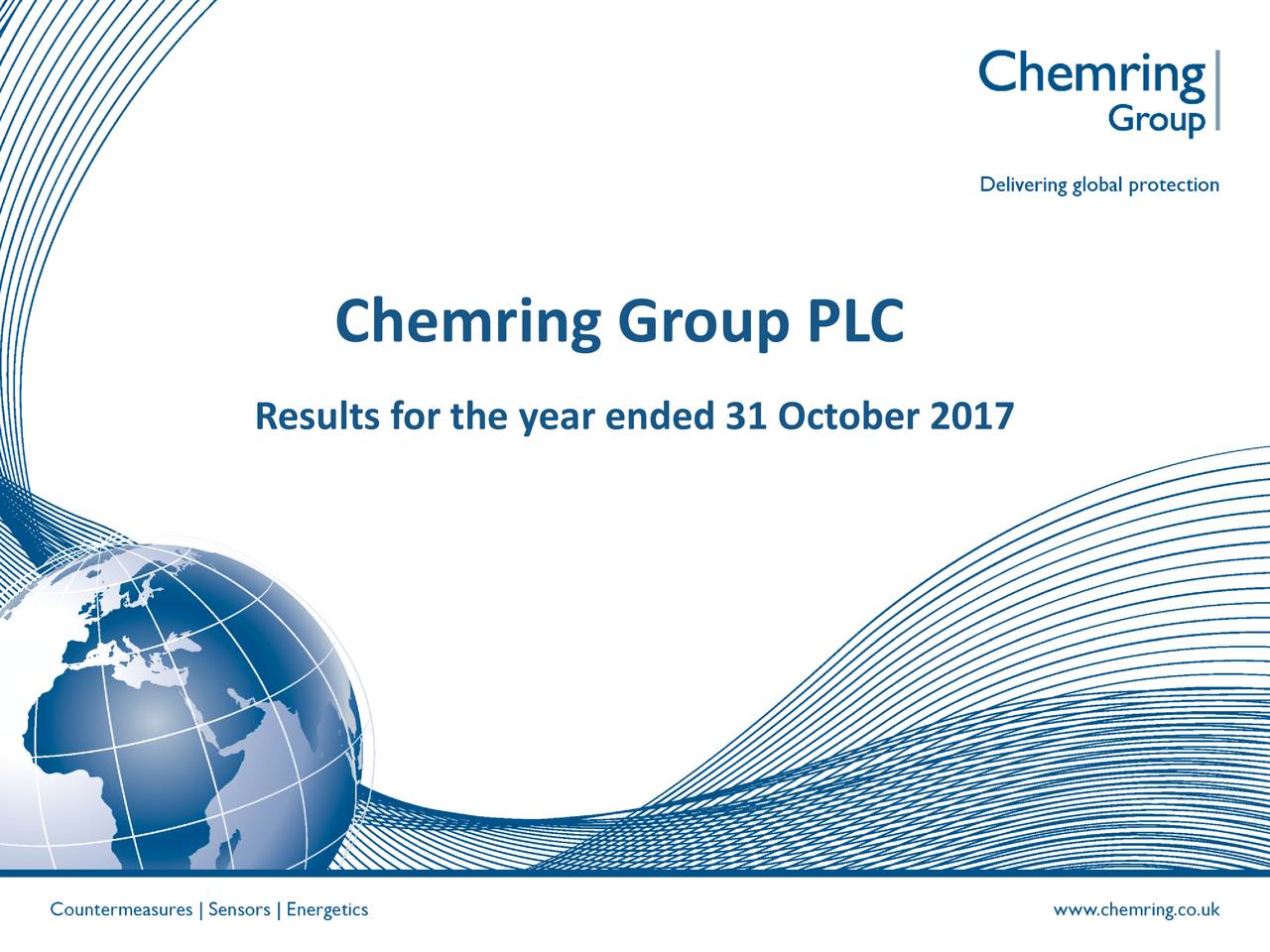 Chemring Group Plc. ADR 2017 Q4 - Results - Earnings Call Slides ...