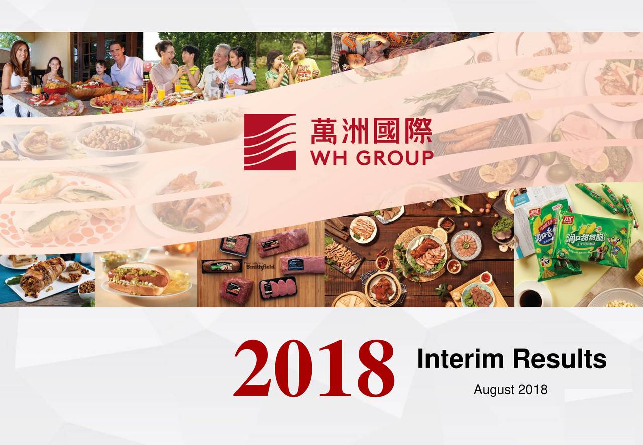 WH GROUP LTD S/ADR 2018 Q2 - Results - Earnings Call Slides (OTCMKTS ...
