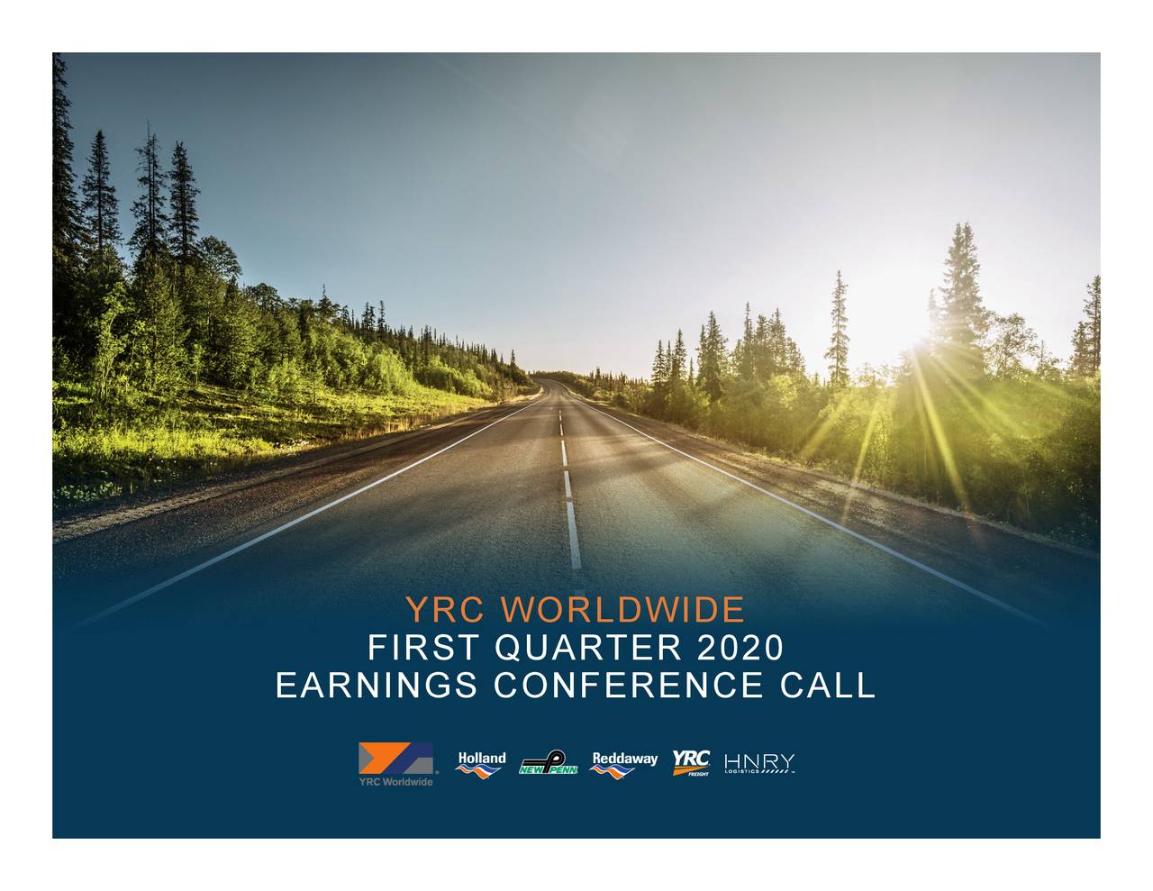 YRC Worldwide Inc. 2020 Q1 - Results - Earnings Call Presentation ...