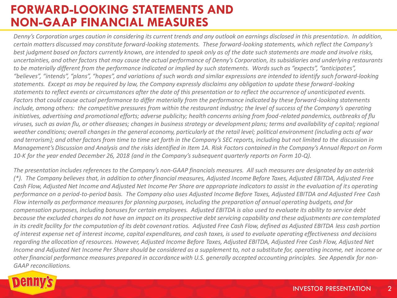 Denny's Corporation (DENN) Investor Presentation - Slideshow (NASDAQ ...