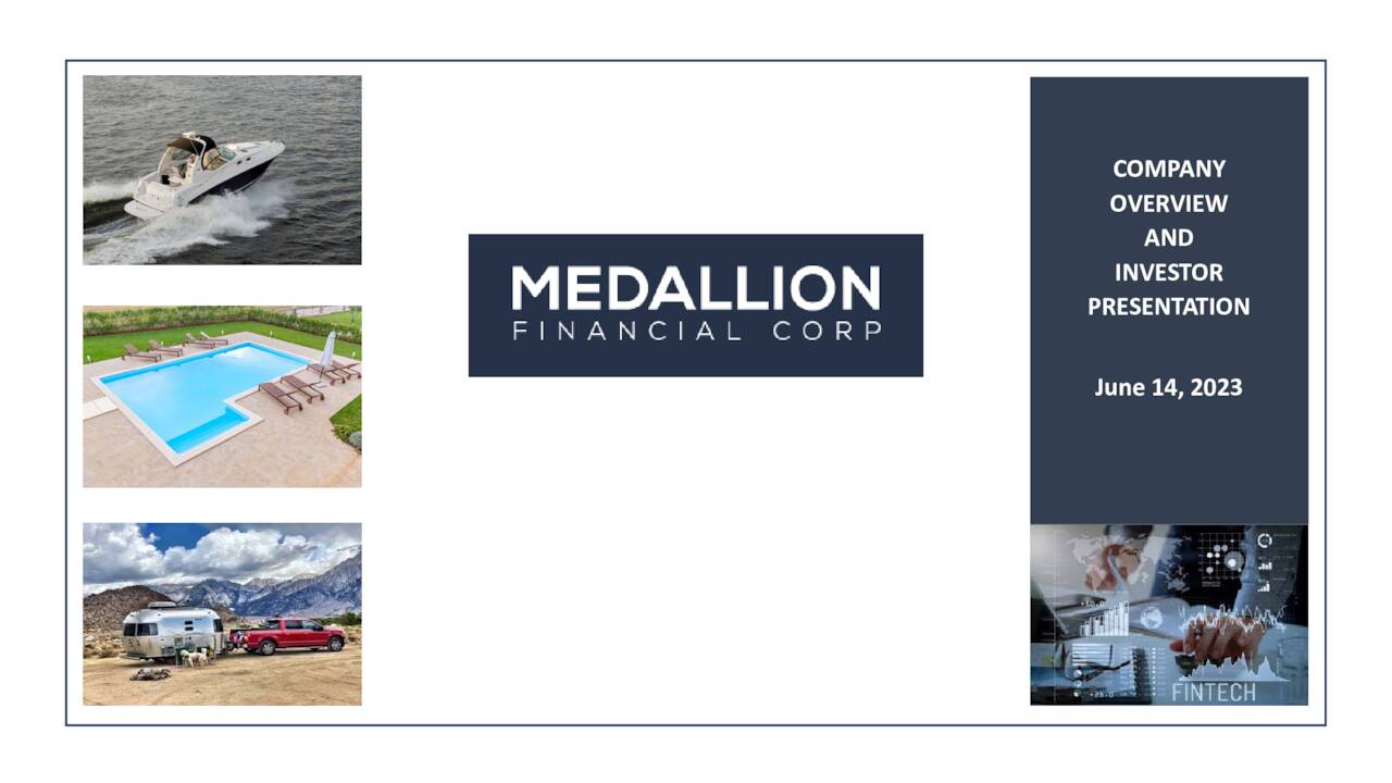 Medallion Financial Corp. 2023 Q3 - Results - Earnings Call ...