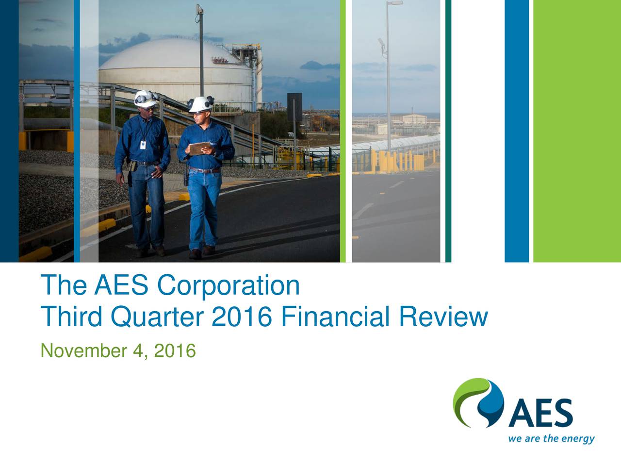 The AES Corporation 2016 Q3 - Results - Earnings Call Slides (NYSE:AES ...