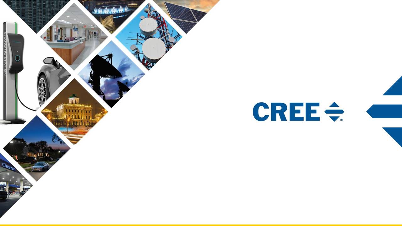 Cree (CREE) Investor Presentation - Slideshow (NYSE:WOLF) | Seeking Alpha
