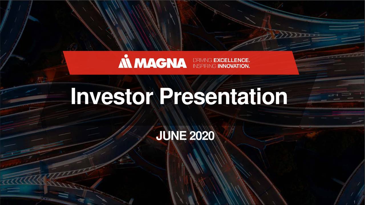 Magna International (MGA) Investor Presentation - Slideshow (NYSE:MGA ...