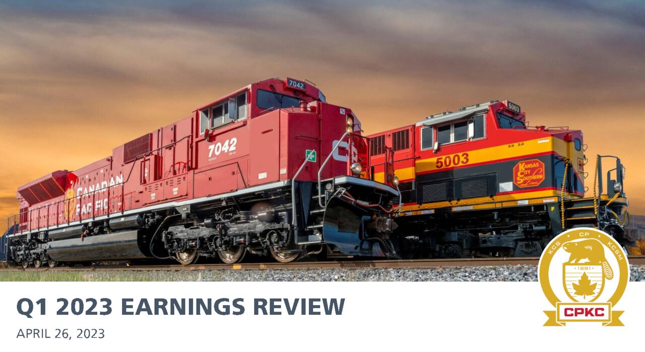 Canadian Pacific Kansas City Limited 2023 Q1 - Results - Earnings Call ...