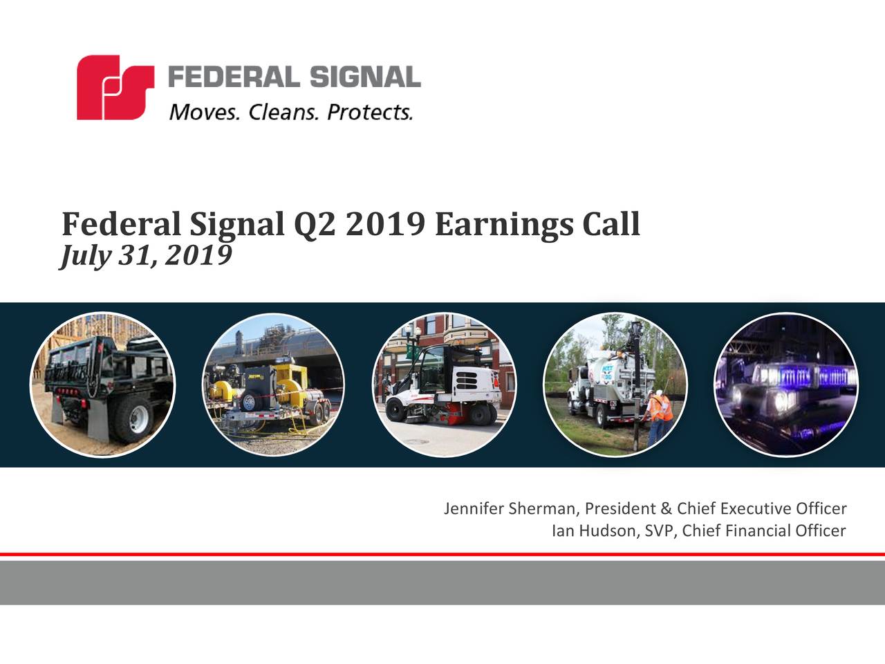 Federal Signal Corporation 2019 Q2 - Results - Earnings Call Slides ...
