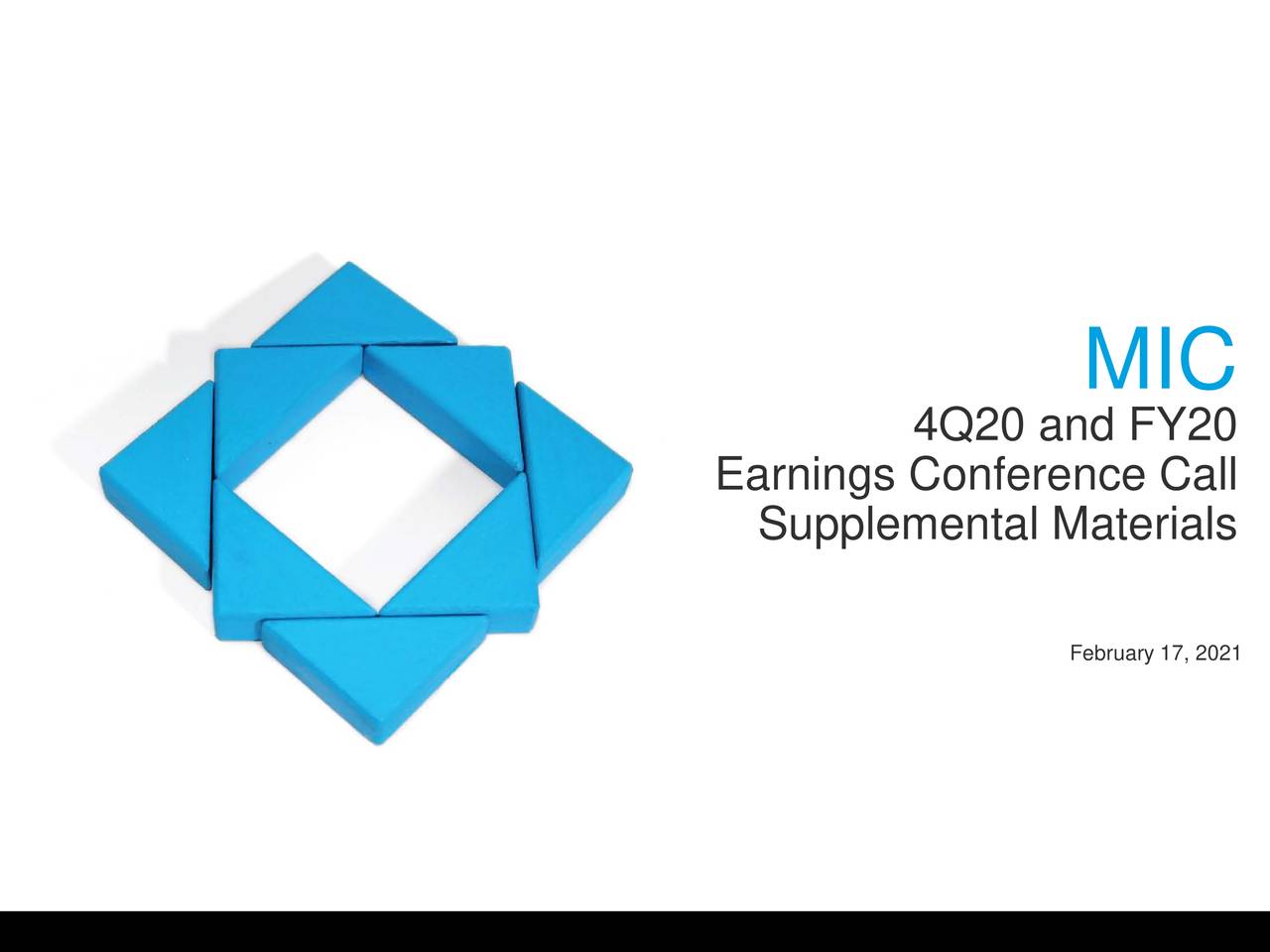 Macquarie Infrastructure Corporation 2020 Q4 - Results - Earnings Call ...