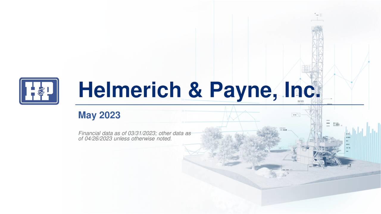Helmerich & Payne, Inc. 2023 Q2 - Results - Earnings Call Presentation (NYSE:HP) | Seeking Alpha