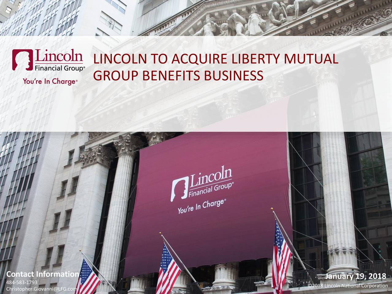 Lincoln National (LNC) To Acquire Liberty Life Assurance Company ...