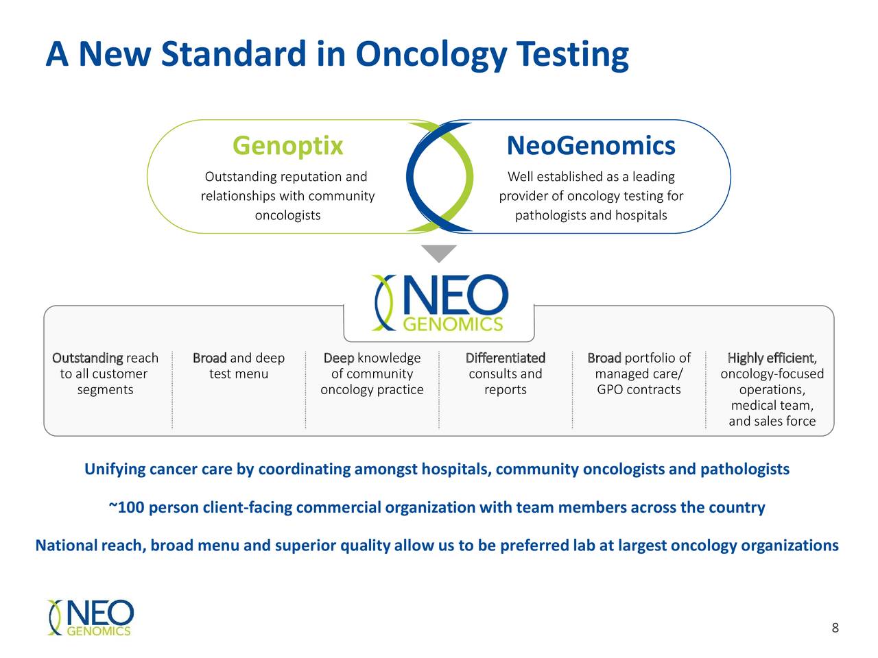 NeoGenomics (NEO) Investor Presentation - Slideshow (NASDAQ:NEO ...