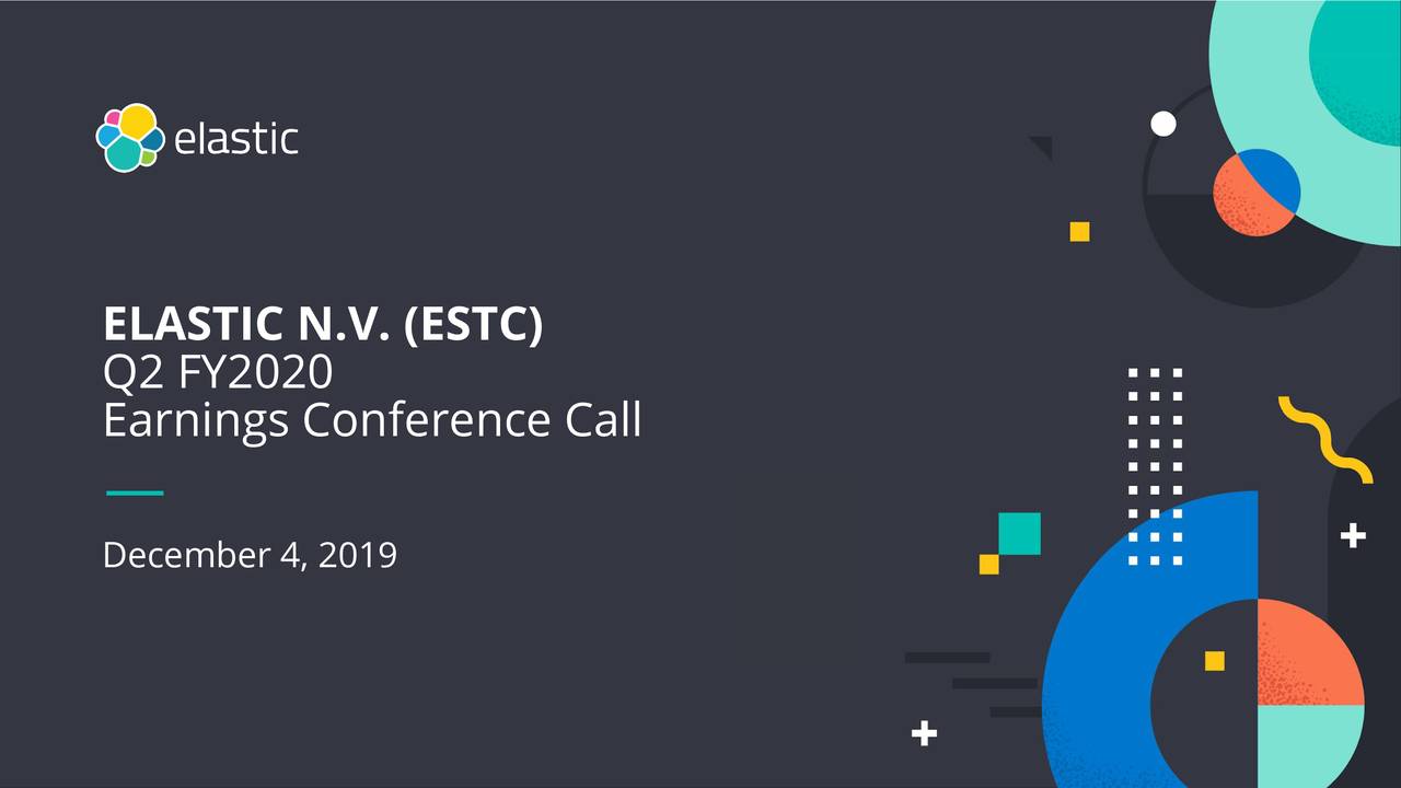 Elastic N.V. 2020 Q2 - Results - Earnings Call Presentation (NYSE:ESTC ...