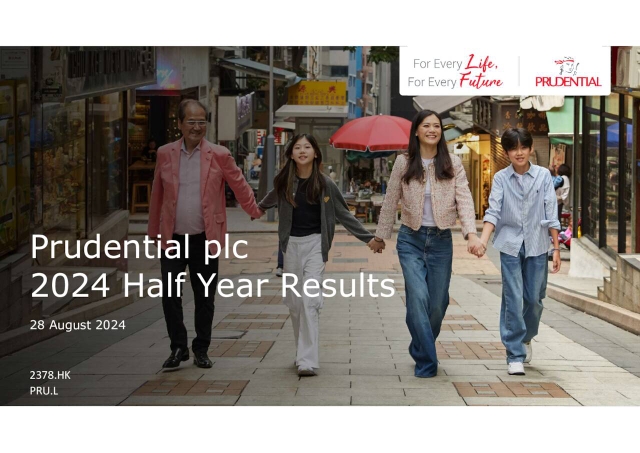 Prudential plc 2024 Q2 - Results - Earnings Call Presentation (NYSE:PUK ...