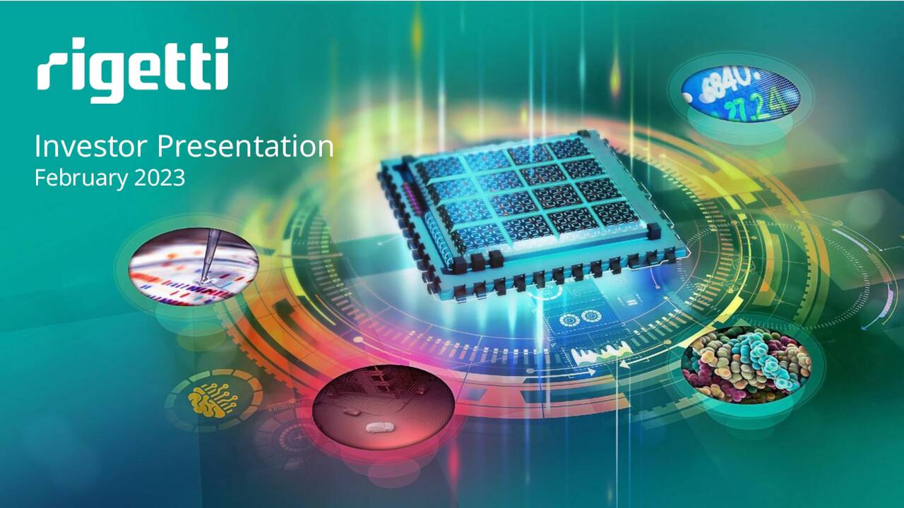 Rigetti Computing (RGTI) Investor Presentation - Slideshow (NASDAQ:RGTI ...