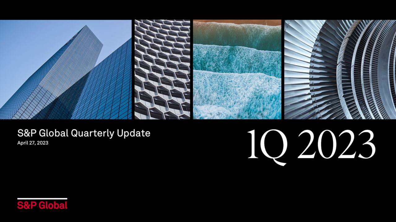 S&P Global Inc. 2023 Q1 - Results - Earnings Call Presentation (NYSE ...