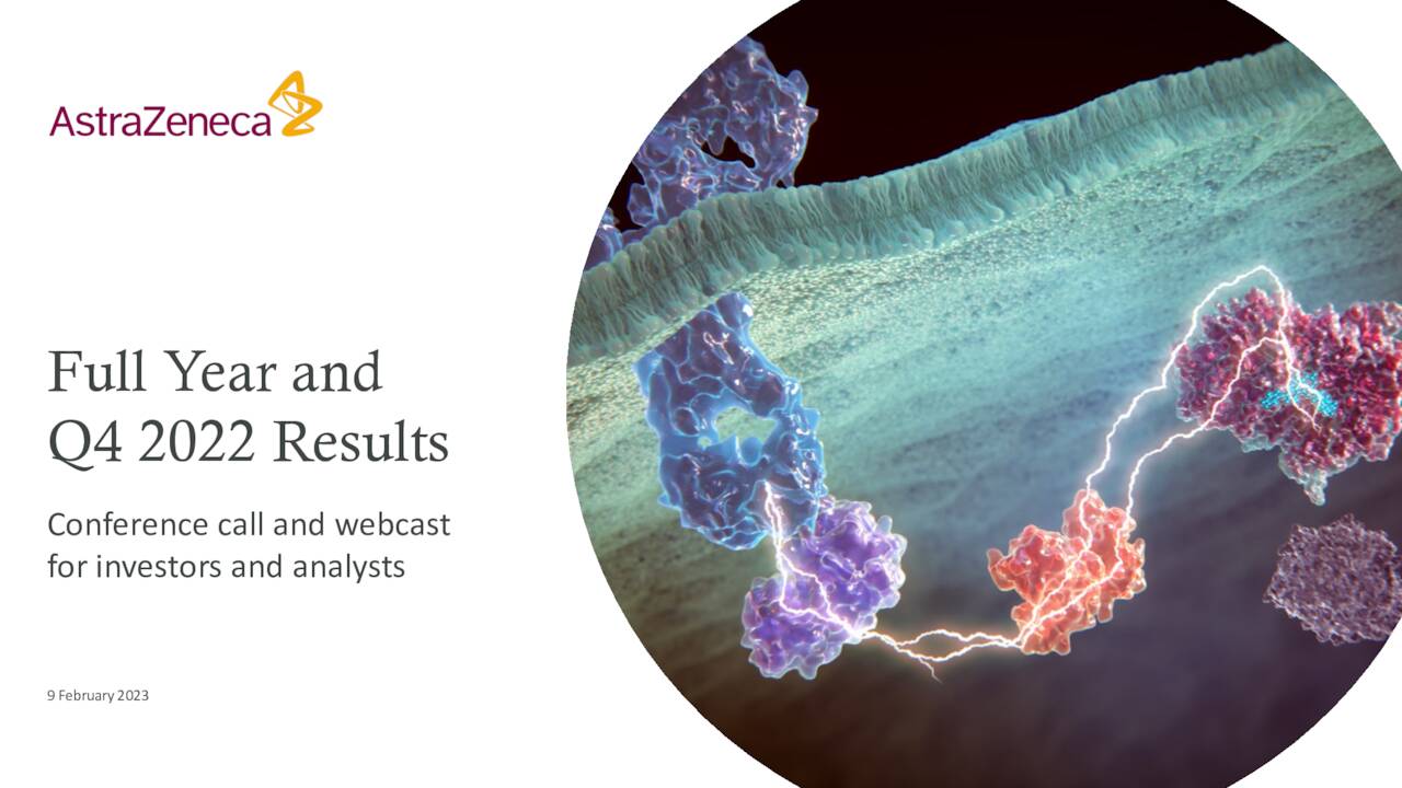 AstraZeneca PLC 2022 Q4 - Results - Earnings Call Presentation (NASDAQ ...