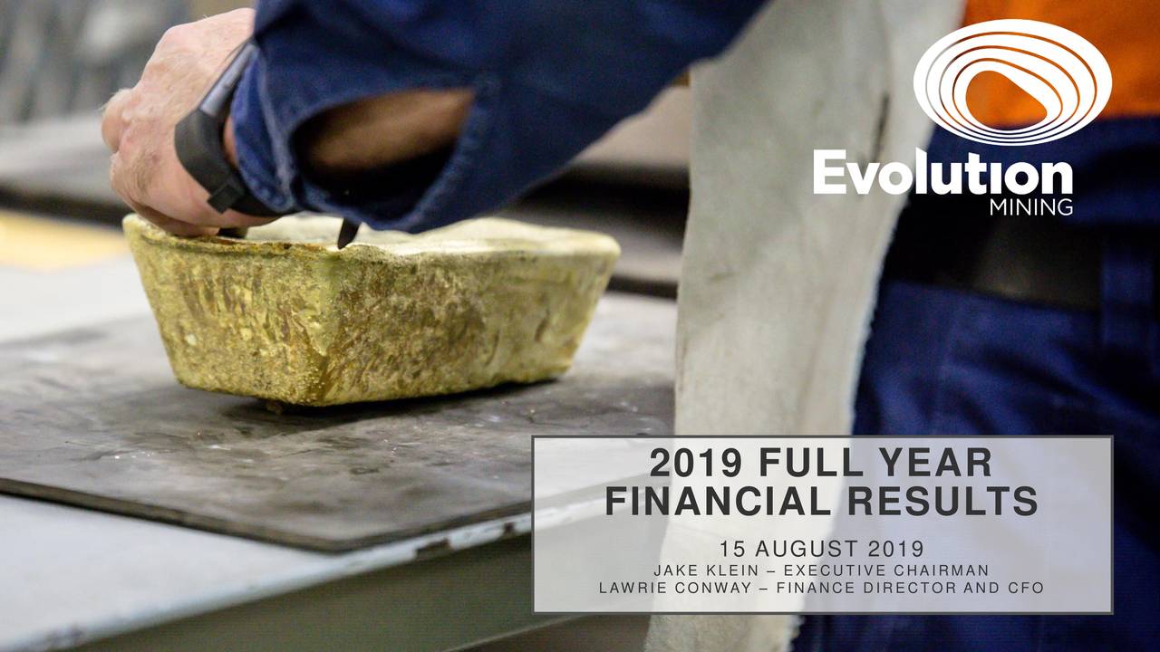 Evolution Mining Limited 2019 Q4 - Results - Earnings Call Slides ...