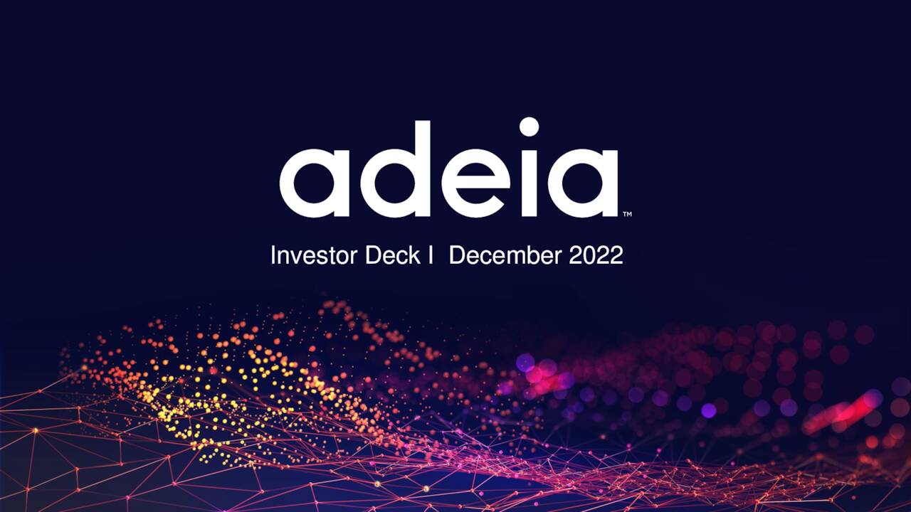 Adeia (ADEA) Investor Presentation - Slideshow (NASDAQ:ADEA) | Seeking ...