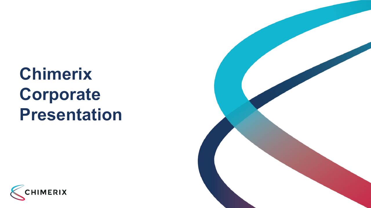 Chimerix (CMRX) Investor Presentation - Slideshow (NASDAQ:CMRX ...