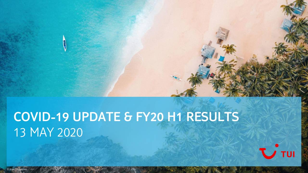 TUI AG 2020 Q2 - Results - Earnings Call Presentation (OTCMKTS:TUIFF ...