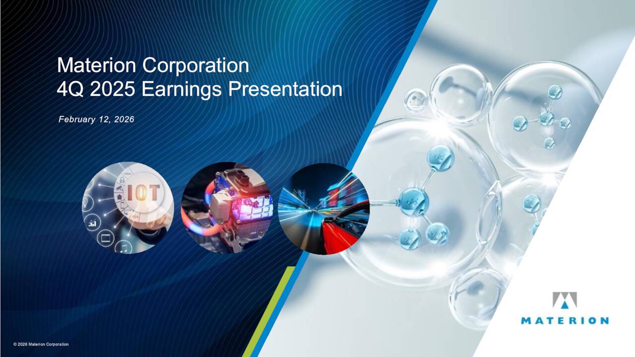 Materion Corporation 2025 Q4 - Results - Earnings Call Presentation ...