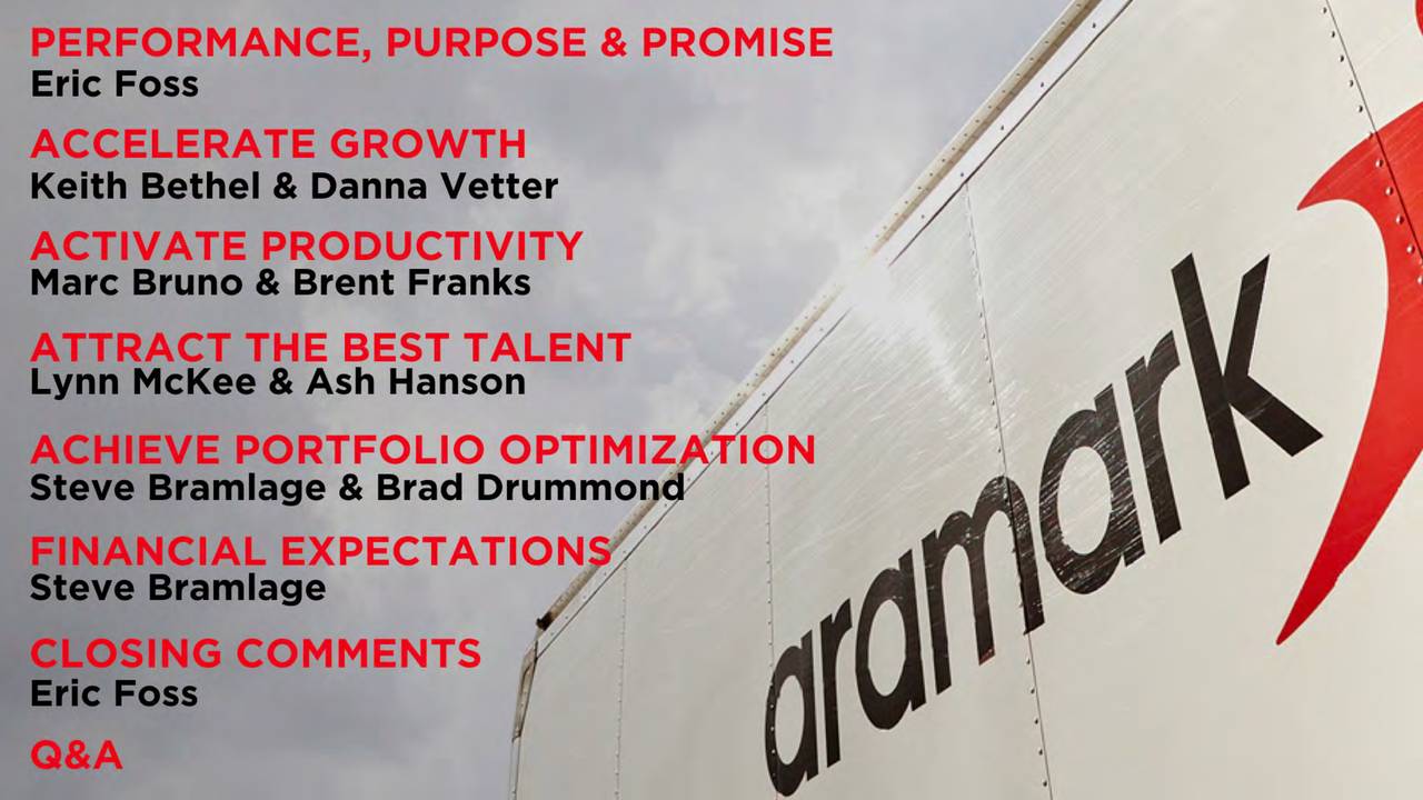 Aramark Services (ARMK) Investor Presentation - Slideshow (NYSE:ARMK ...
