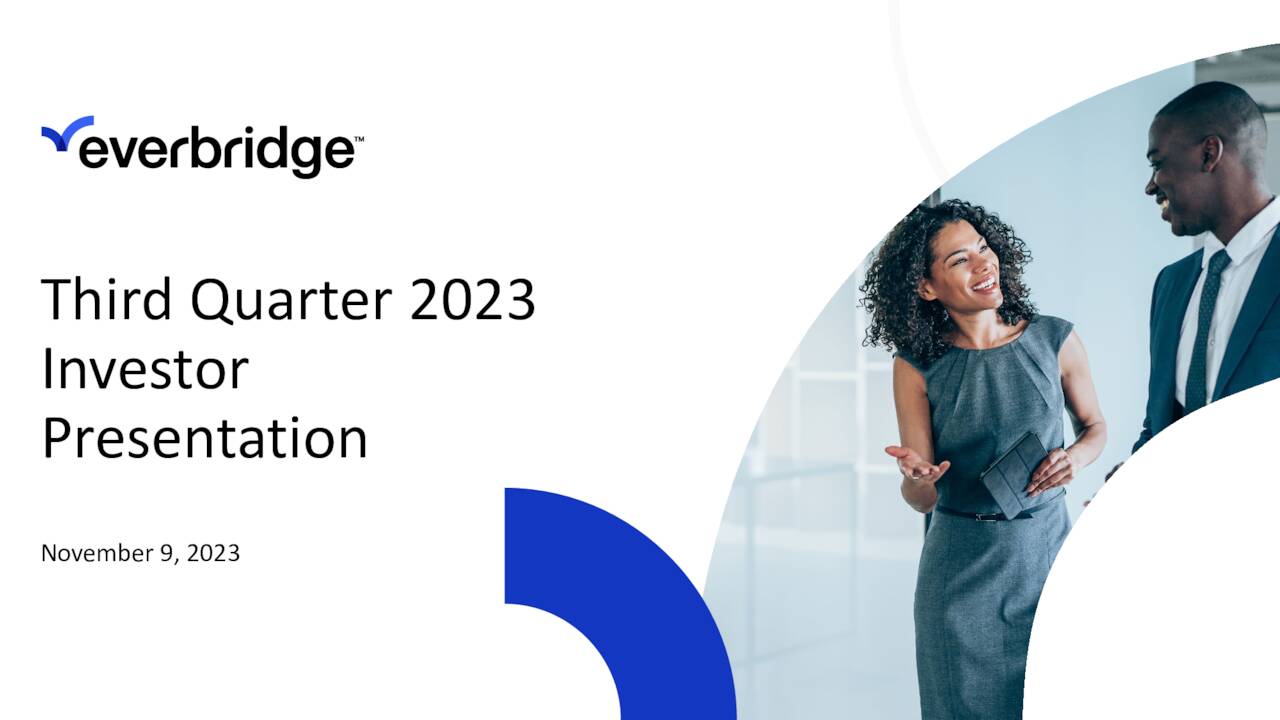Everbridge, Inc. 2023 Q3 - Results - Earnings Call Presentation (NASDAQ ...