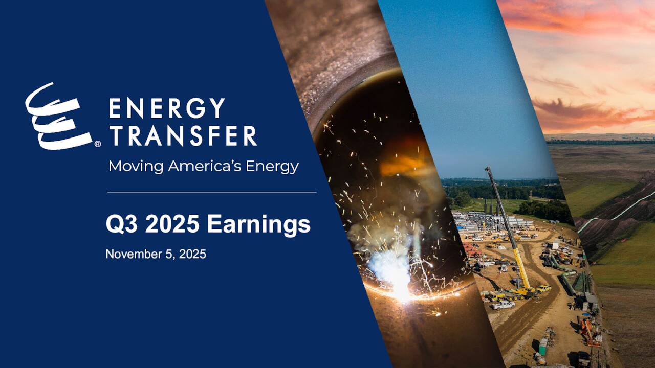 Energy Transfer LP Common Units 2025 Q3 - Results - Earnings Call ...
