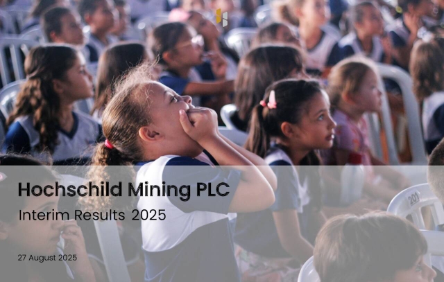 Hochschild Mining plc 2025 Q2 - Results - Earnings Call Presentation ...