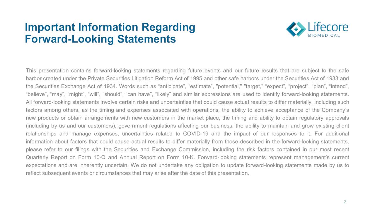 Landec Corporation (LNDC) Investor Presentation - Slideshow (NASDAQ ...