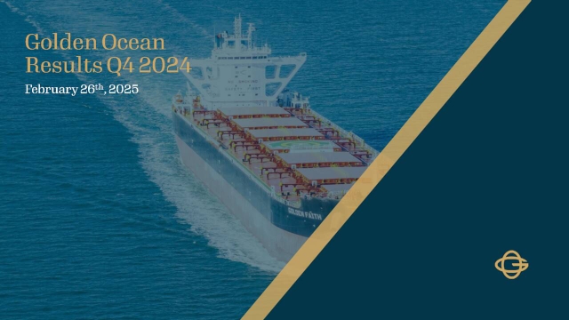 Golden Ocean Group Limited 2024 Q4 - Results - Earnings Call ...