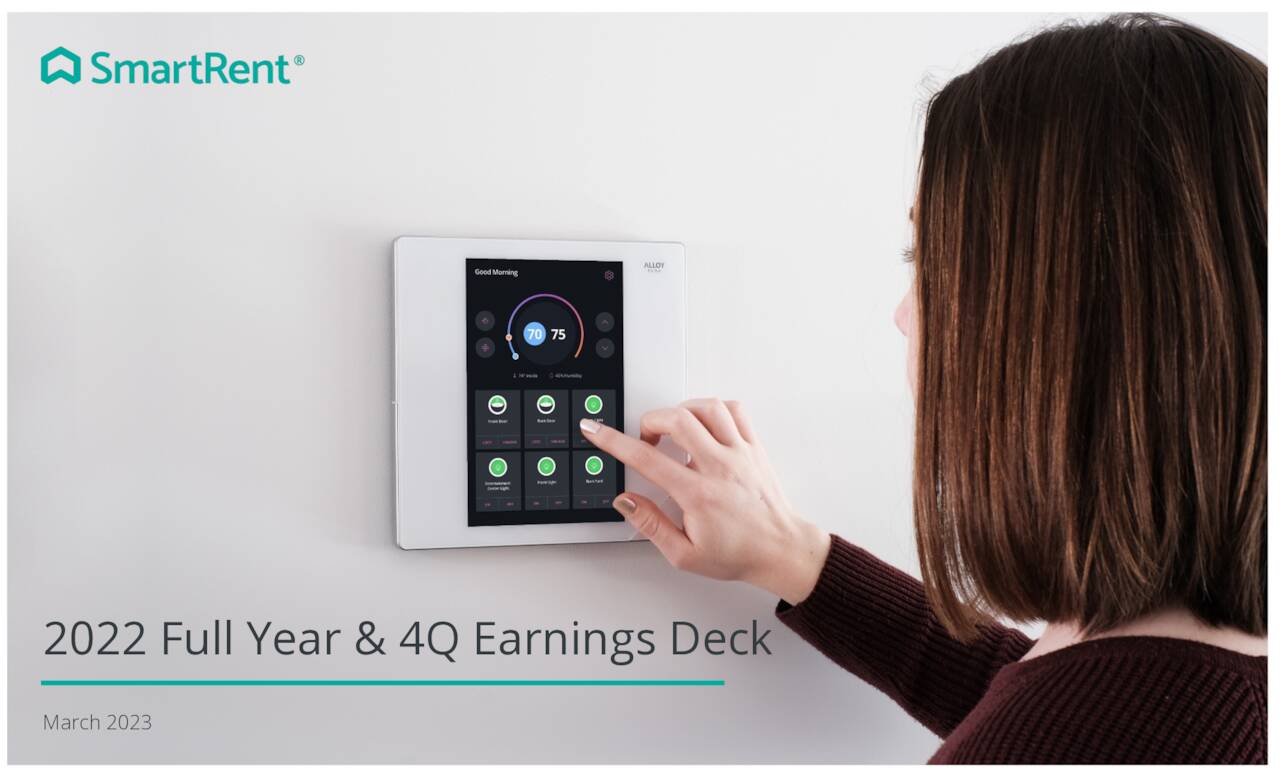 SmartRent, Inc. 2022 Q4 - Results - Earnings Call Presentation (NYSE ...