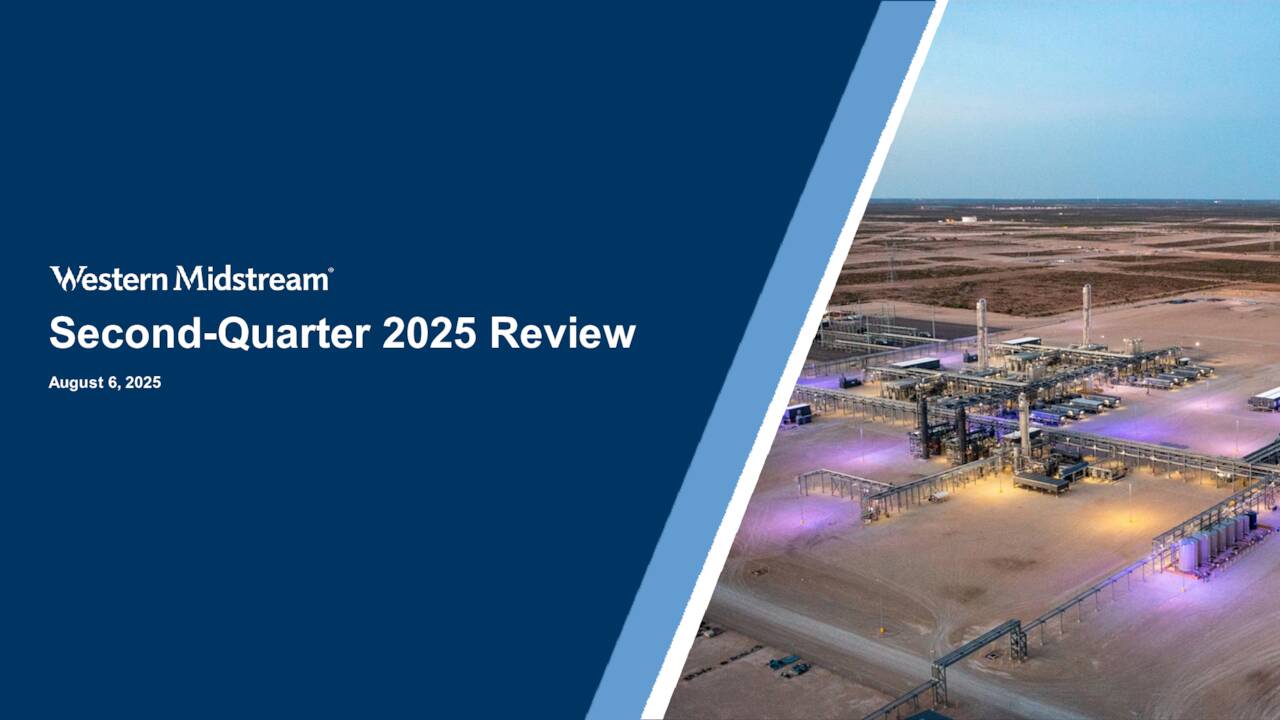 Western Midstream Partners, LP Common Units 2025 Q2 - Results ...