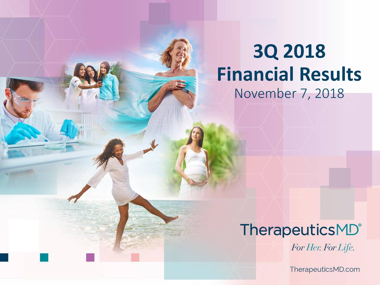 TherapeuticsMD 2018 Q3 - Results - Earnings Call Slides (NASDAQ:TXMD ...