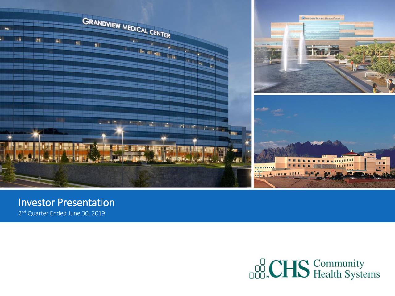 Community Health Systems (CYH) Investor Presentation - Slideshow (NYSE ...