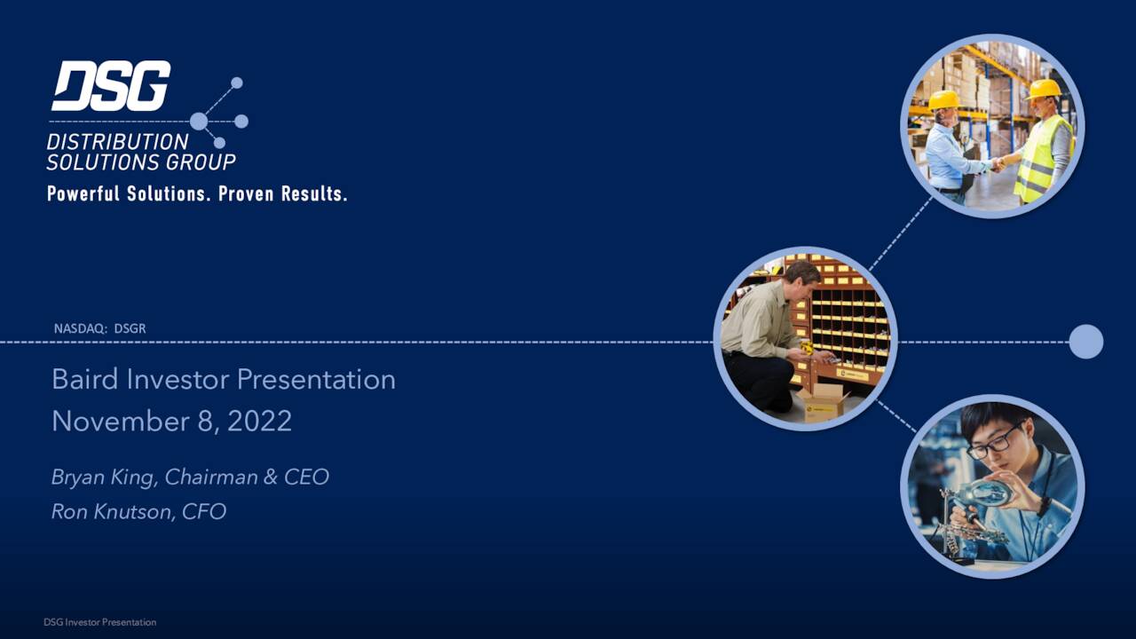 Distribution Solutions Group (DSGR) presents at Baird's Global ...