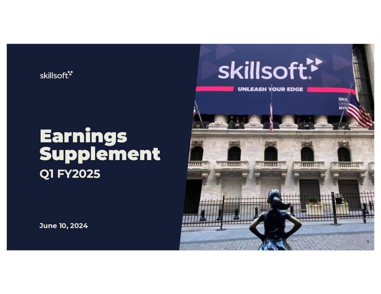 Skillsoft Corp. 2025 Q1 - Results - Earnings Call Presentation (NYSE ...