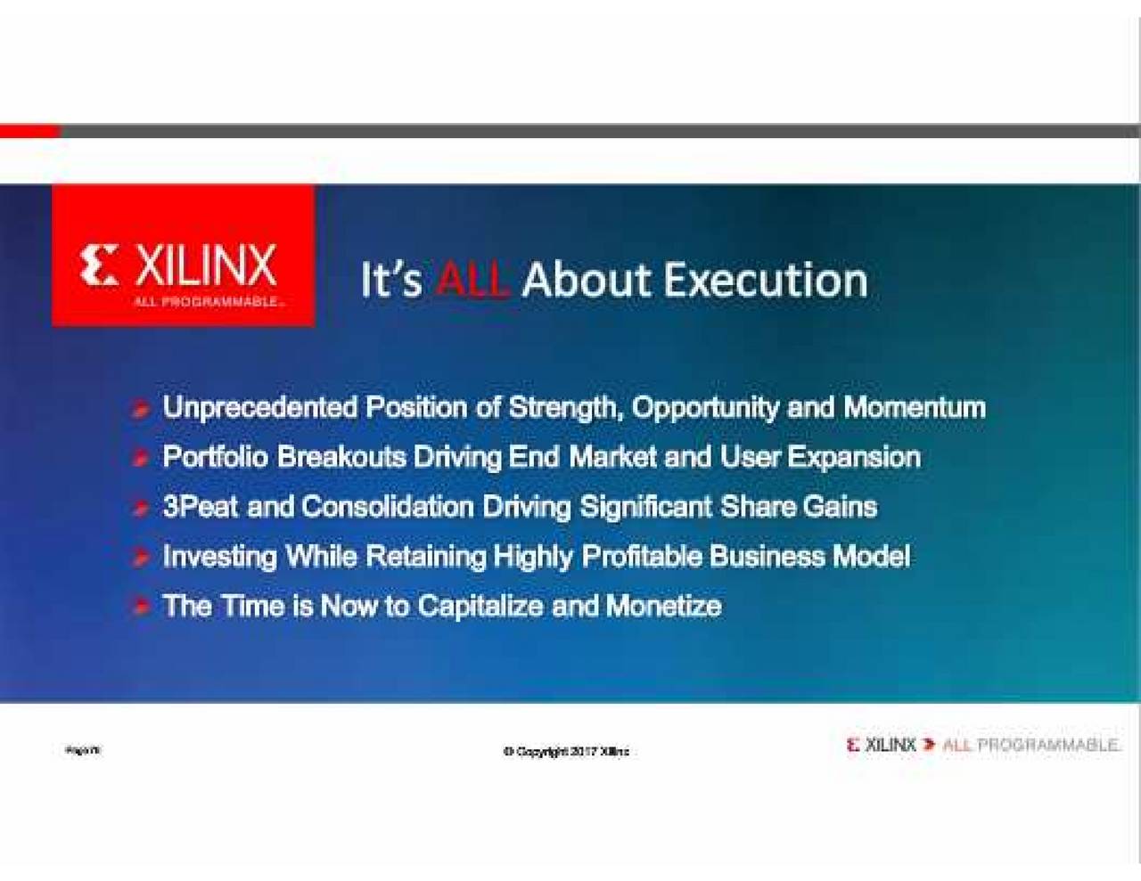 Xilinx (XLNX) Investor Presentation - Slideshow (NASDAQ:XLNX) | Seeking ...