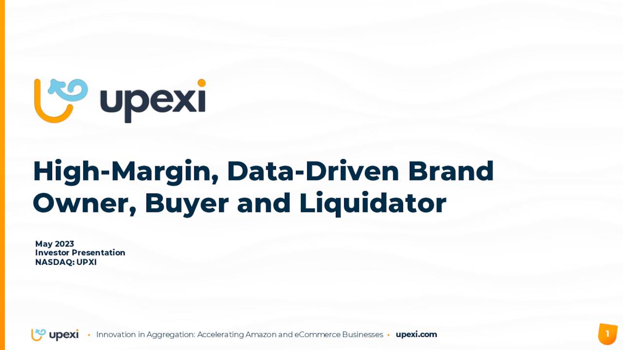 High-Margin, Data-Driven Brand